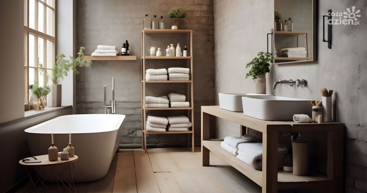 Jak stworzyć łazienkę w stylu skandynawskim? Dużo ciepła, światła i ...