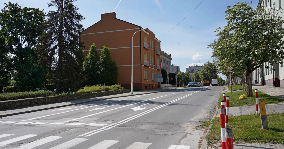 Remont na ul. Żeromskiego w Kielcach